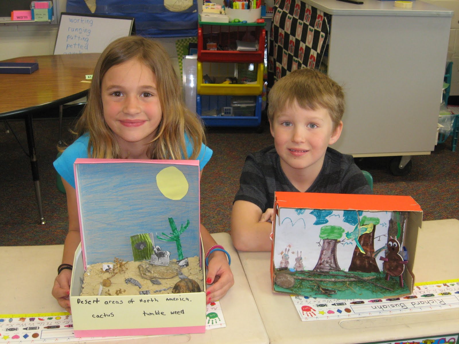 First Grade Fun: Diorama Day