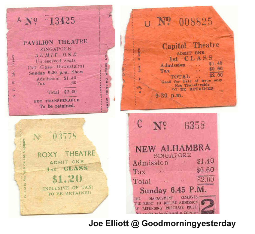 Good Morning Yesterday: Some old cinemas in town - 1952