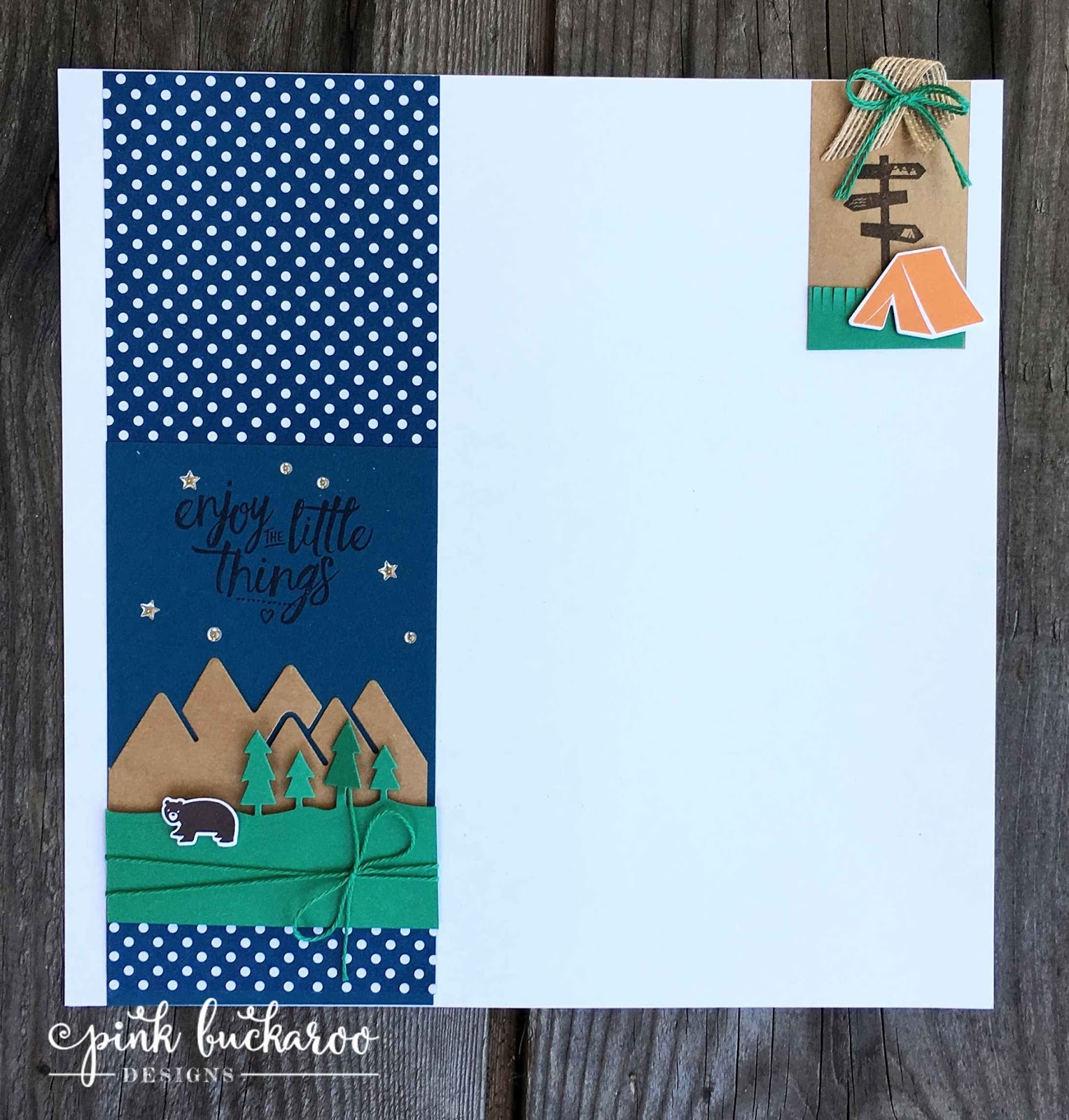 August Stamp Club Projects- Always an Adventure - Pink Buckaroo Designs