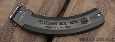 God, Gals, Guns, Grub: Ruger BX-25 Magazine