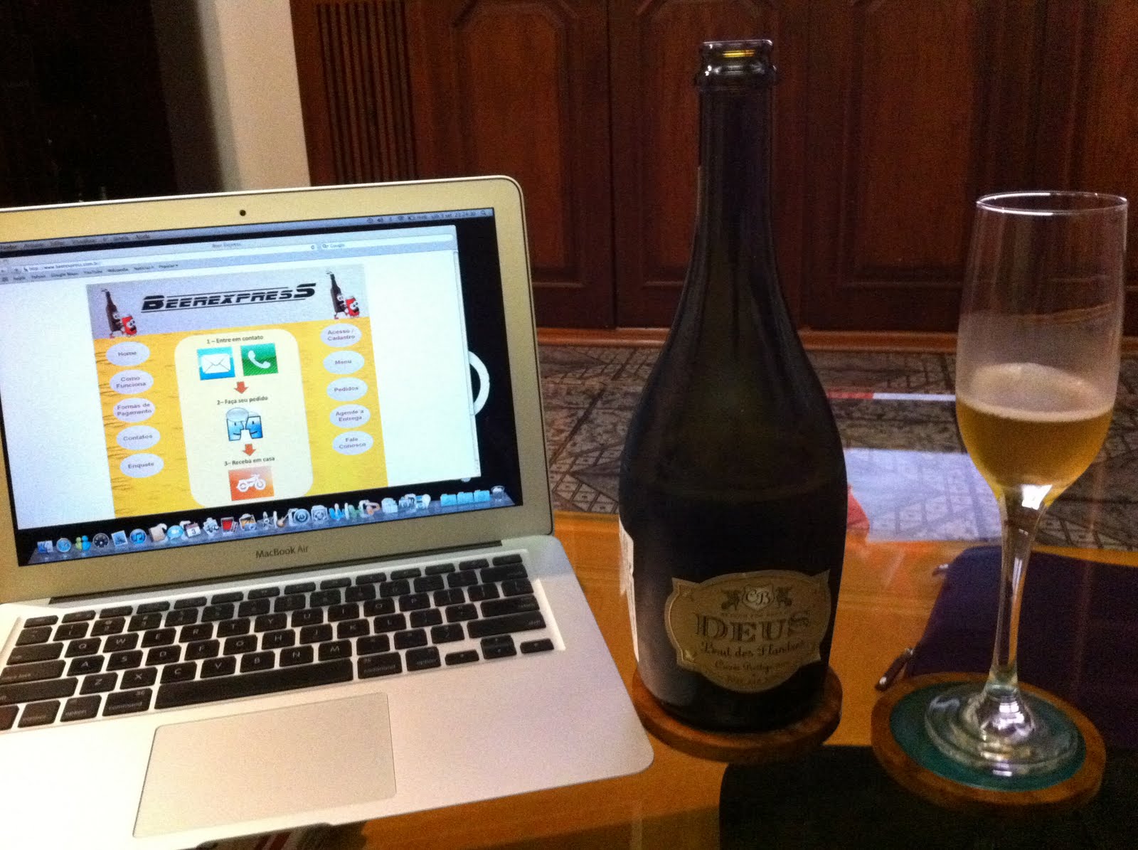 BEER EXPRESS: CERVEJA DEUS - BRUT DES FLANDRES
