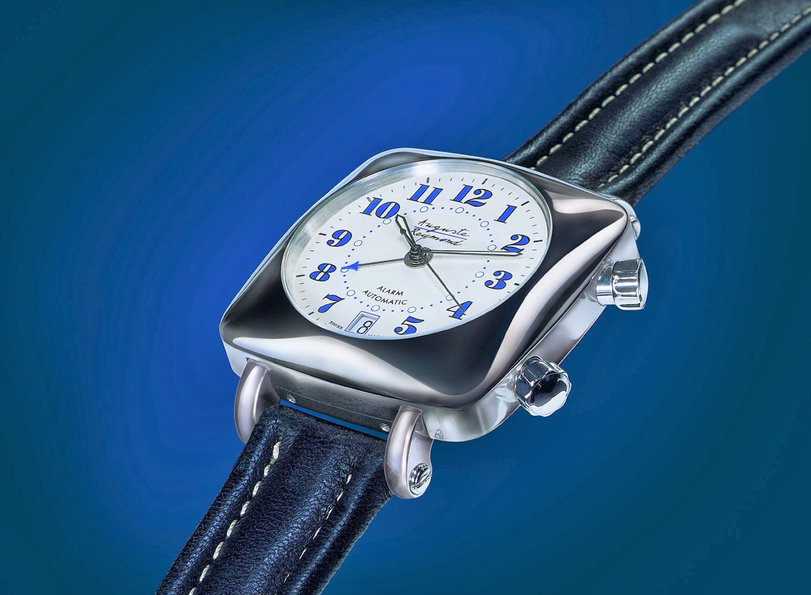 Auguste Reymond Rumba Alarm Automatic - MasterHorologer