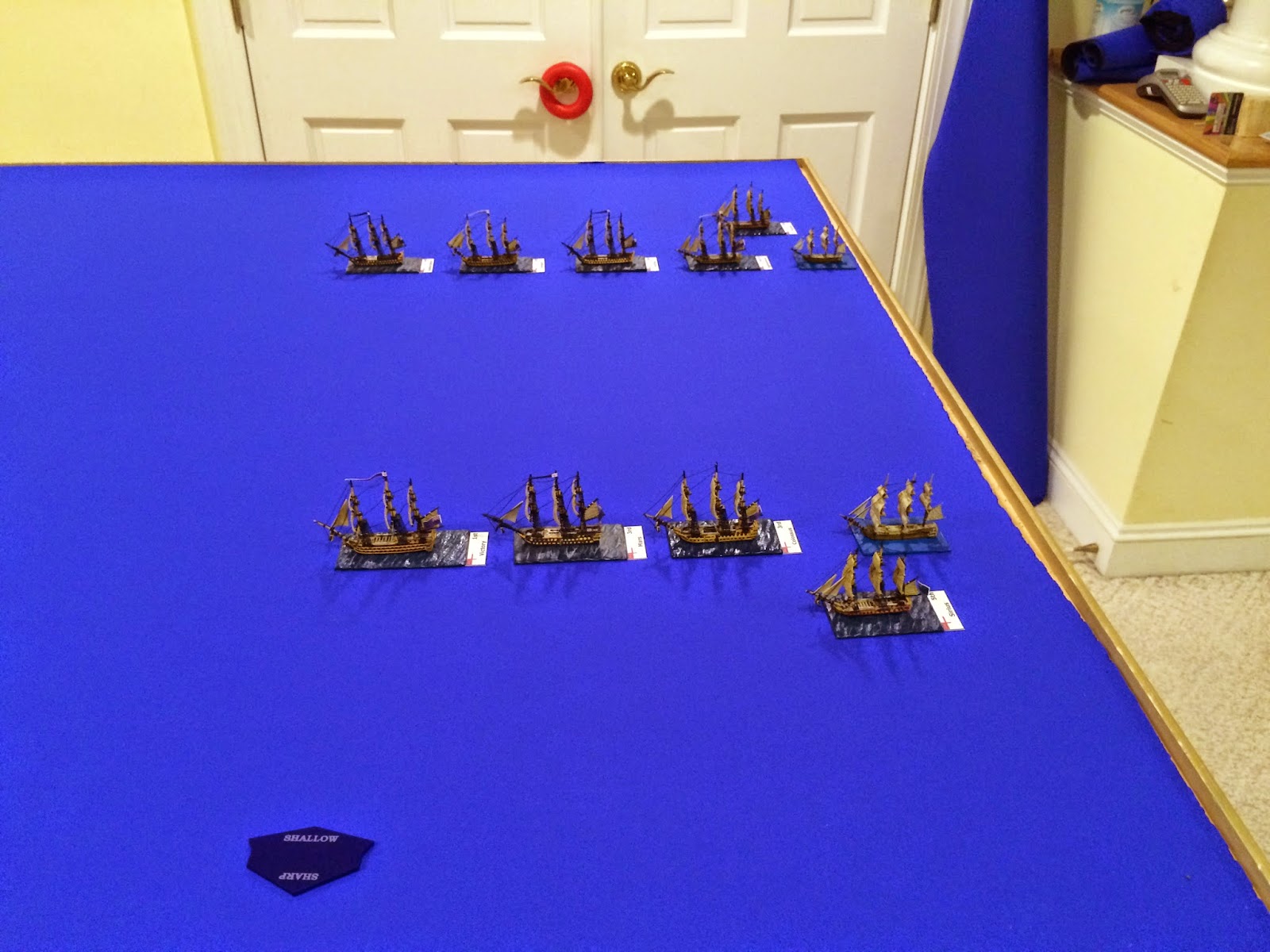 Lair of the Uber Geek: Neoprene Naval Gaming Mat