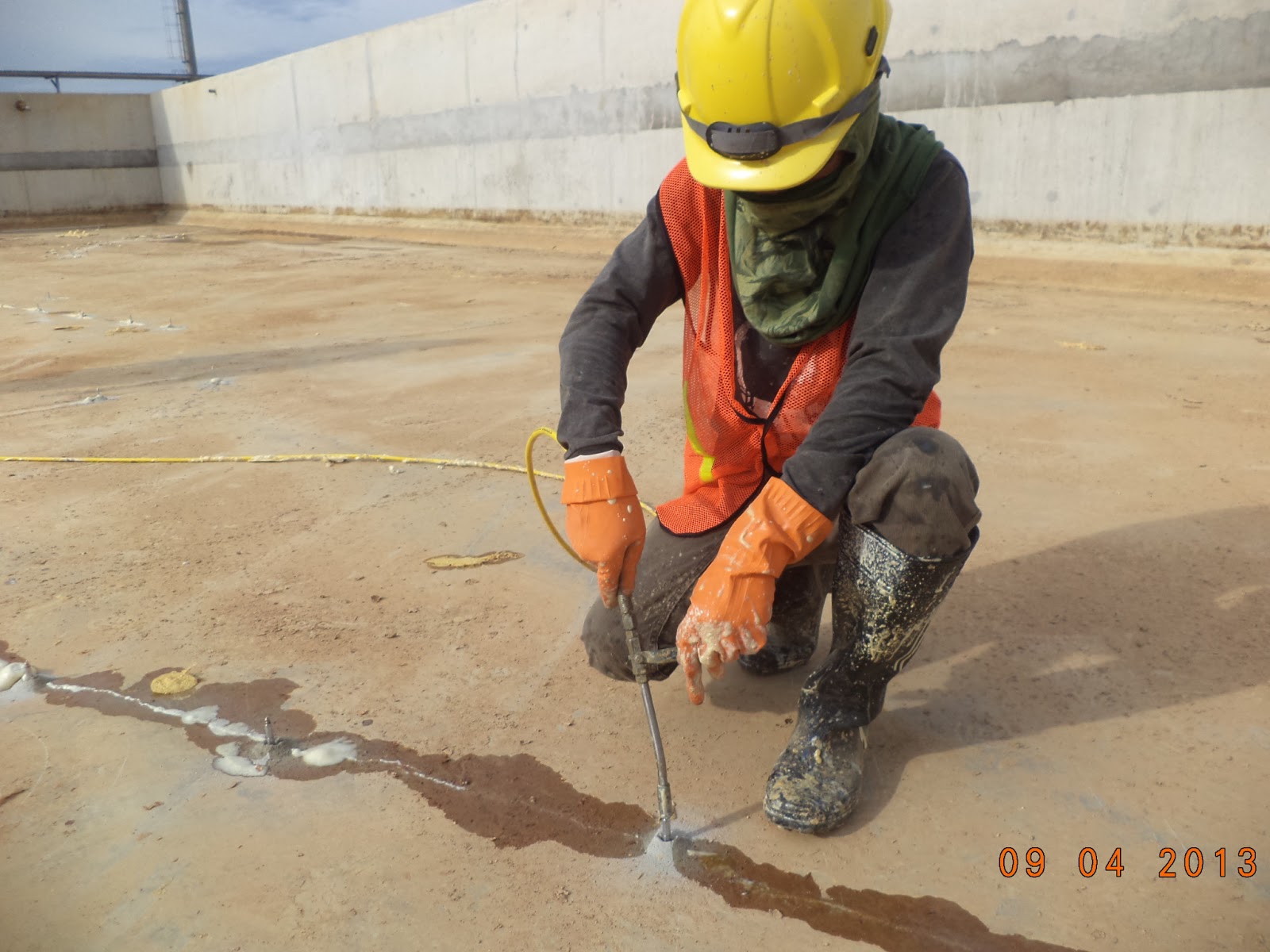 Perbaikan Bocor pada Beton dengan Metode Injeksi