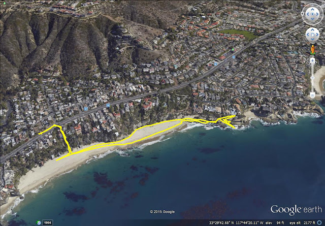 Iron Hiker: Sea Cave at Thousand Steps Beach