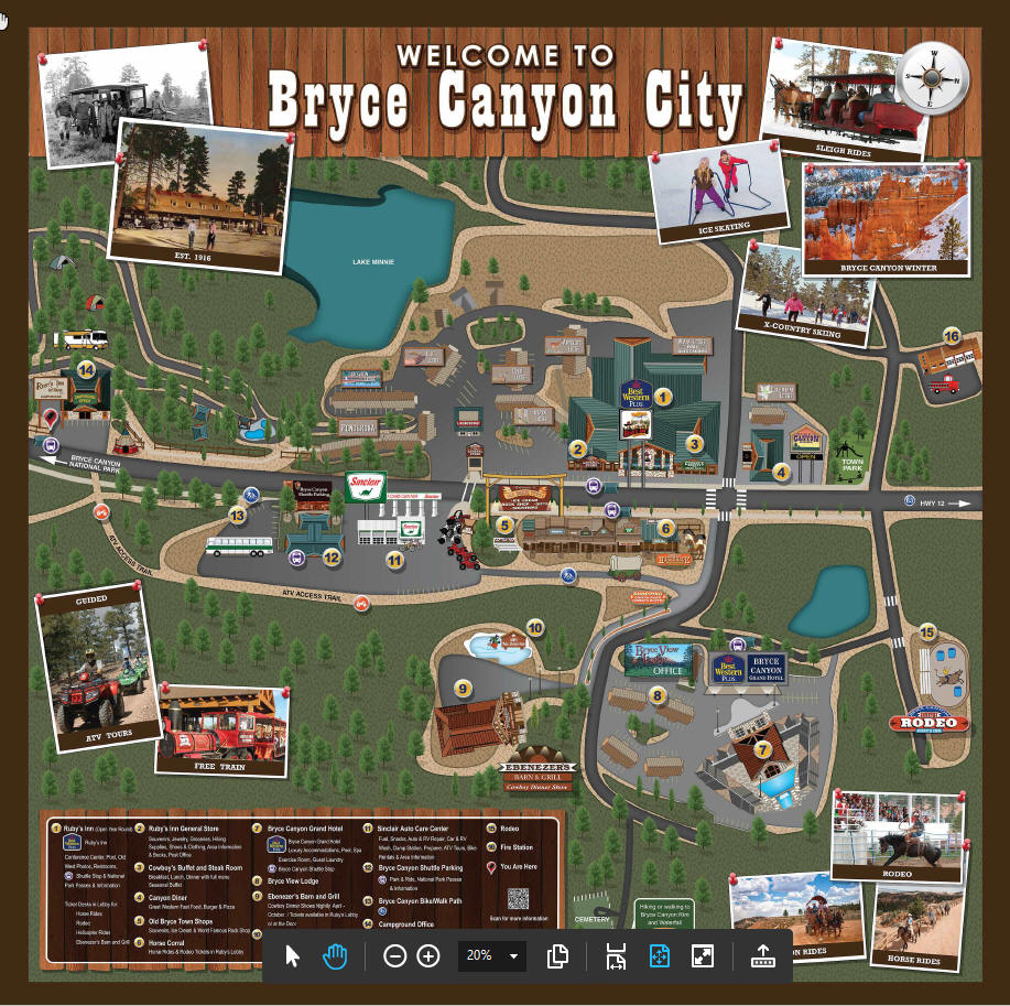 Two Utah Gypsies - RVing National Sites in the US: Ruby's Inn RV Park ...