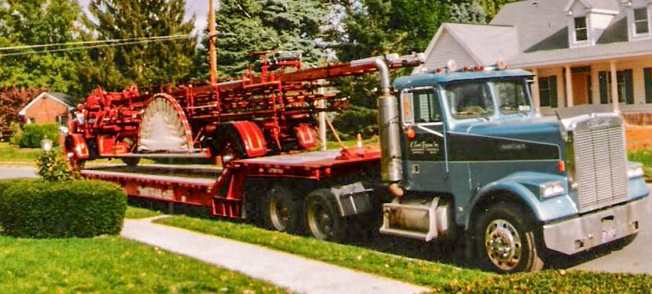 EL RRUN RRUN: ANTIQUE BFD FIRE LADDER TRUCK ON ITS WAY BACK HOME