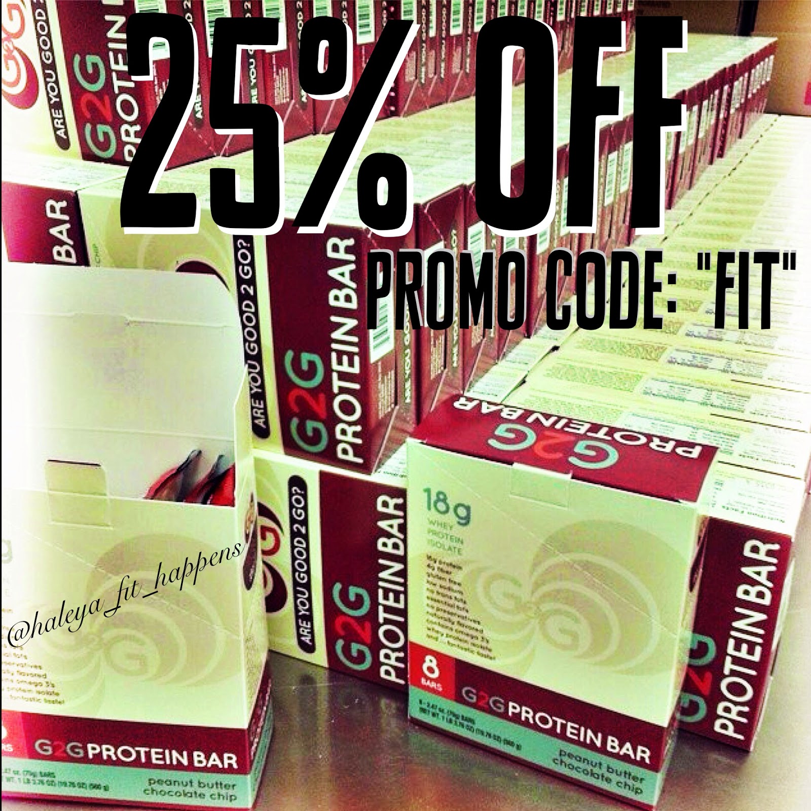 Fit Happens: G2G Protein Bar