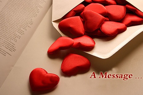 How love works: Message Hello my Love