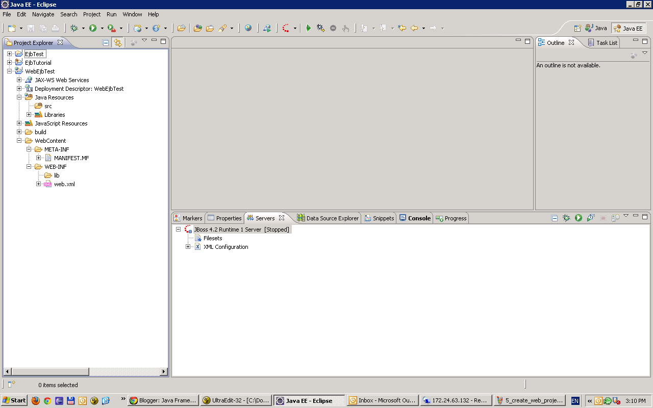 Java Frameworks & APIs: EJB - Configuración Eclipse + JBoss + EJB3