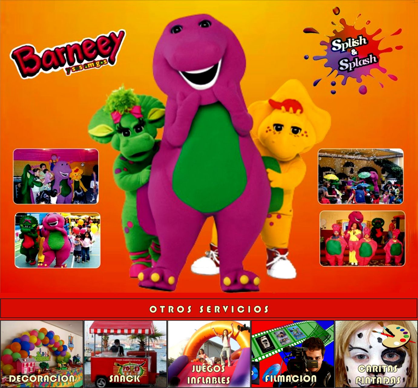 splishysplash: Barney y sus Amigos