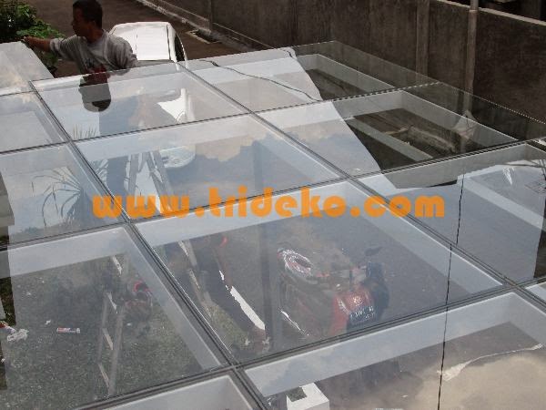 Partisi Aluminium kaca, partisi kaca frameless, kanopi kaca,kawat ...