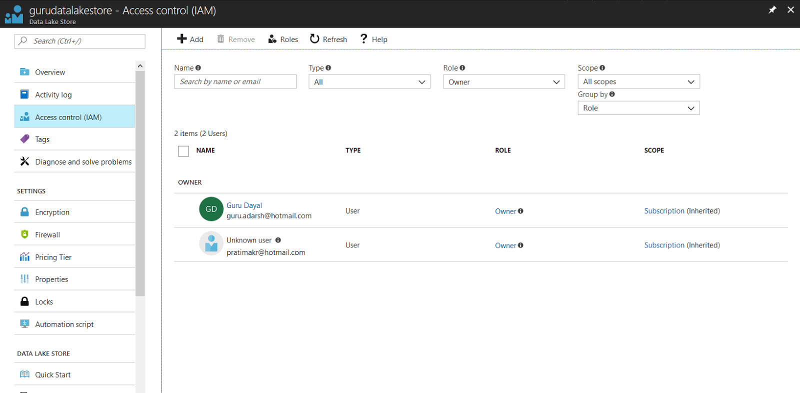 Indisys It Azure Datalake