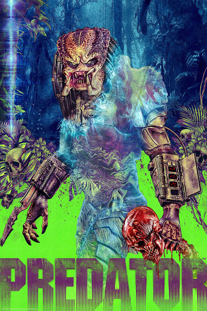 The Geeky Nerfherder: #CoolArt: 'Predator' print by Chris Christodoulou ...