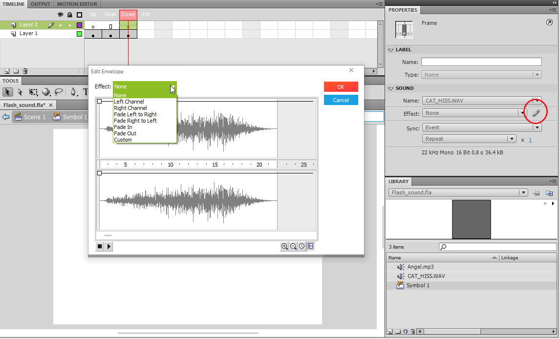 เรื่องของเสียงใน Flash | zzzleepinclass