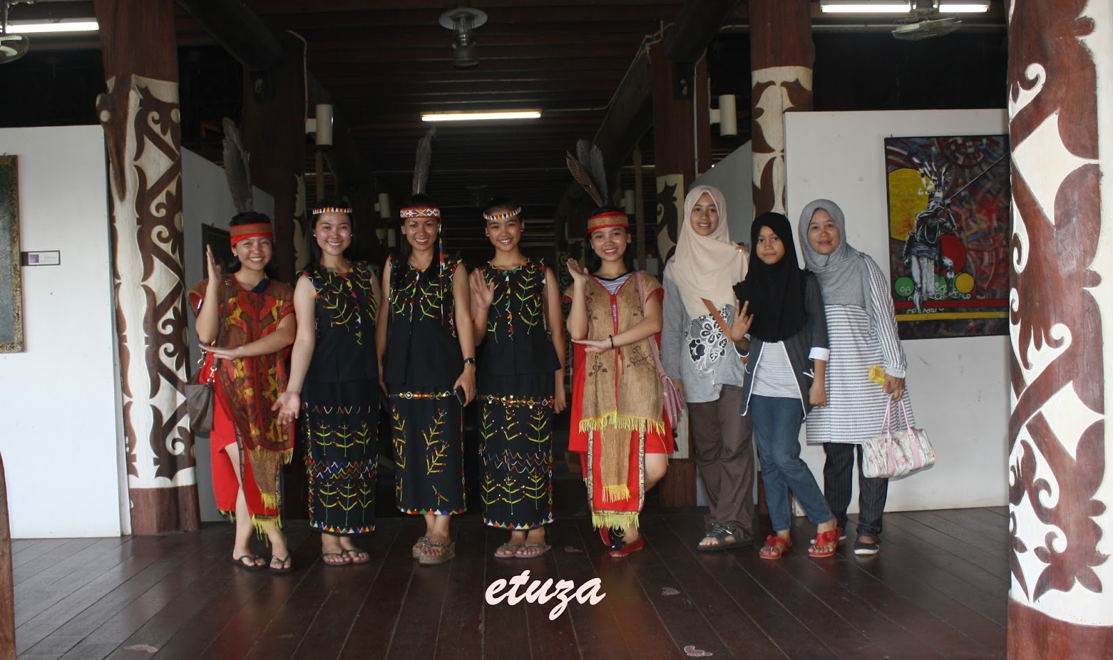 Rumah Kebudayaan Suku Kaum Murut Di Tenom Sabah