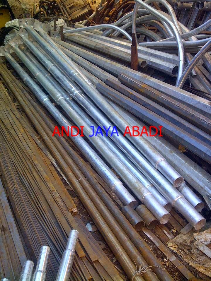 Lampu PJU: TIANG PJU BULAT