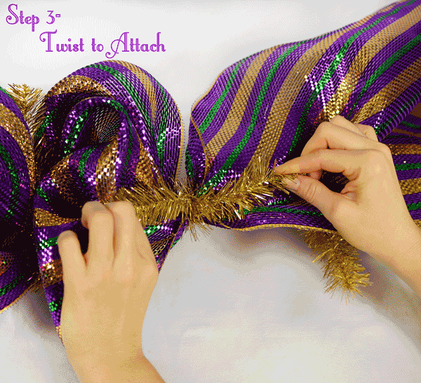 Party Ideas by Mardi Gras Outlet: Mardi Gras Garland Tutorial: Deco ...