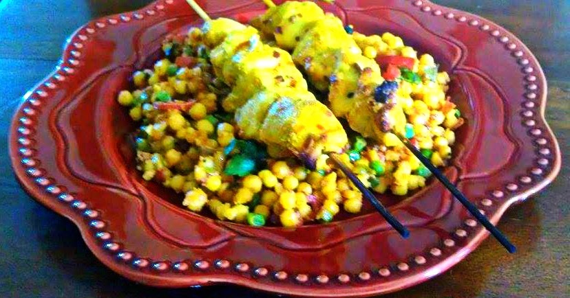 Cupcakeluv: Spicy Perle Couscous & Safran Kylling Tikka / Spicy Pearl ...