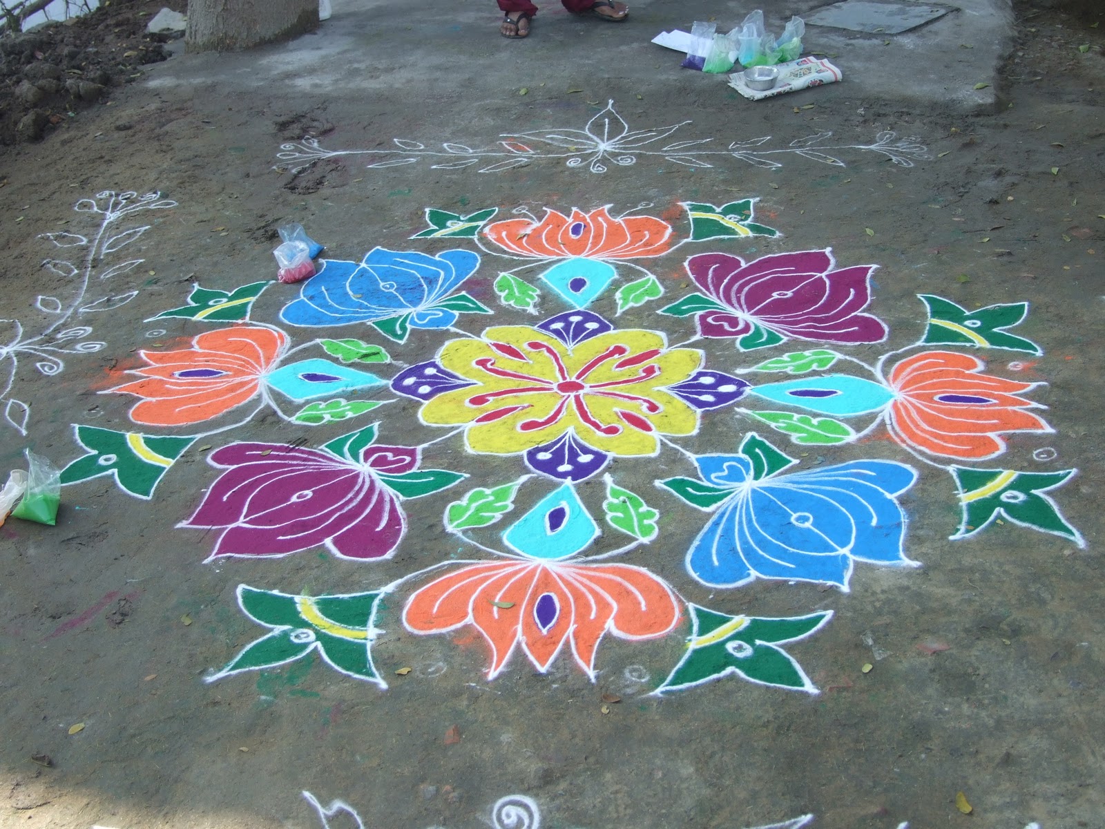 sankranthi muggulu and Mehandi designs...: sankranthi muggulu