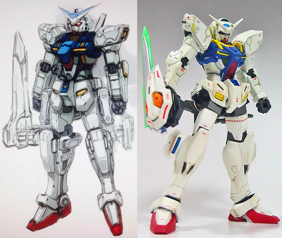 GUNDAM GUY: 1/144 YG-111 Proto G-Self - Custom Build