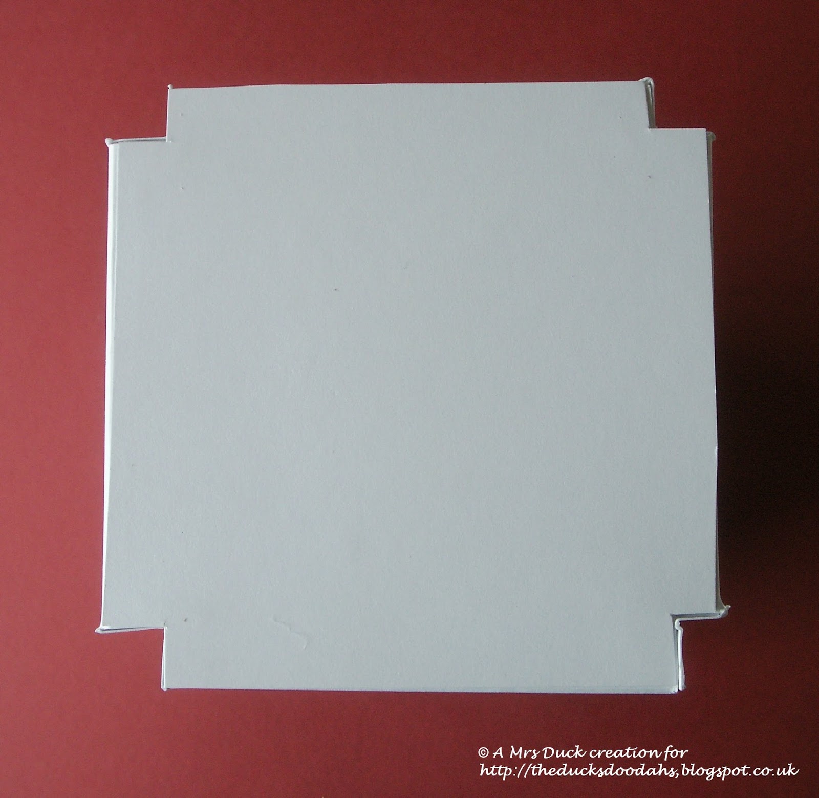 The Ducks Doodahs ......(Tales from a happy crafter): Inverted Corner ...