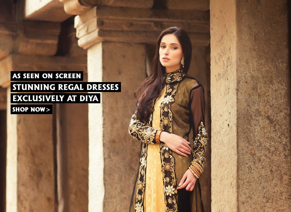 Buy Diya Online - Black Semi Stitched Suit - Diya Online - Deals, Sales ...