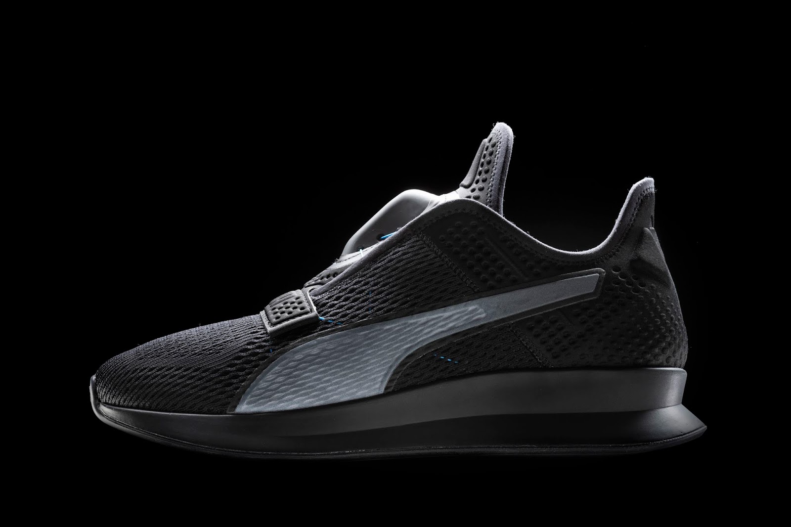 Puma apresenta tecnologia automatizada de ajuste para tênis de training