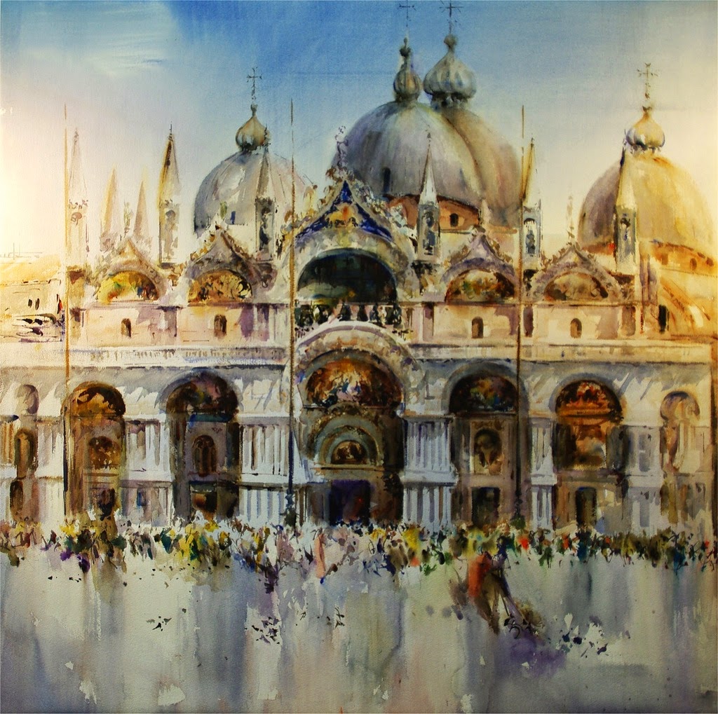 Laurentino Marti, 1946 ~ Watercolor painter | Tutt'Art@ | Pittura ...