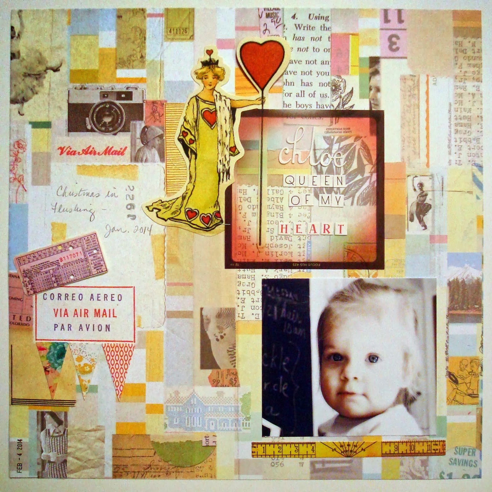 Out of the Mire: 020714 Week One of Scrapbook Mythbusters LOAD 214