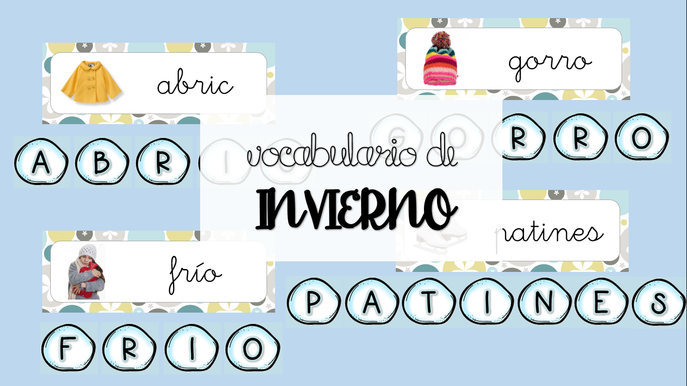 Vocabulario de invierno