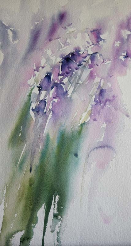 Watercolours With Life: Bluebells in Watercolour 2014