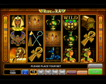 Rise of Ra - joc la aparat | Jocuri Pacanele - Jocuri ca la Aparate ...
