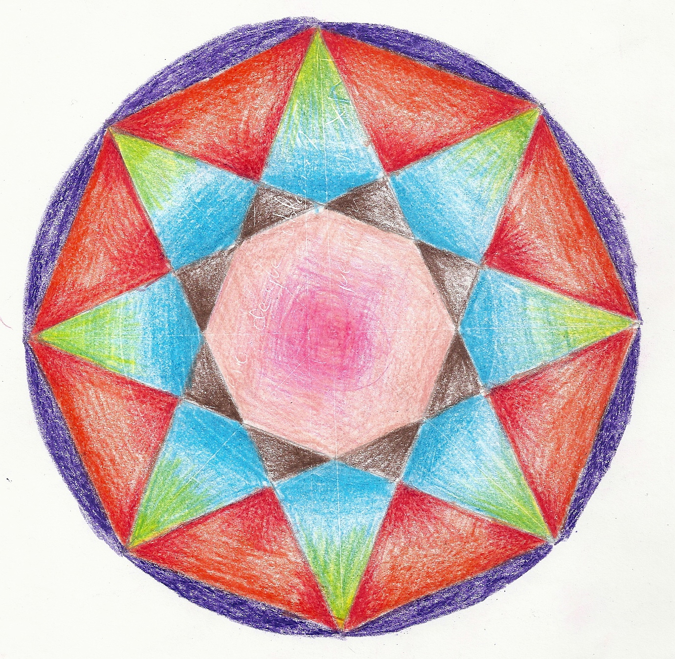 EDUCACIÓN PLÁSTICA Y VISUAL: POLÍGONOS ESTRELLADOS