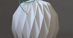 How to make Origami Lampshade | Paper Origami Guide