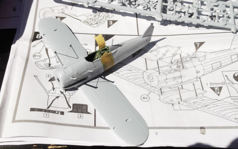 FalkeEins - a modelling blog: new tool Airfix Gloster Gladiator in 1 ...