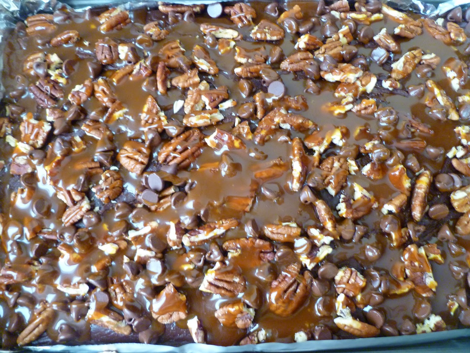 The Pastry Chef's Baking: Texas Turtle Sheet Cake