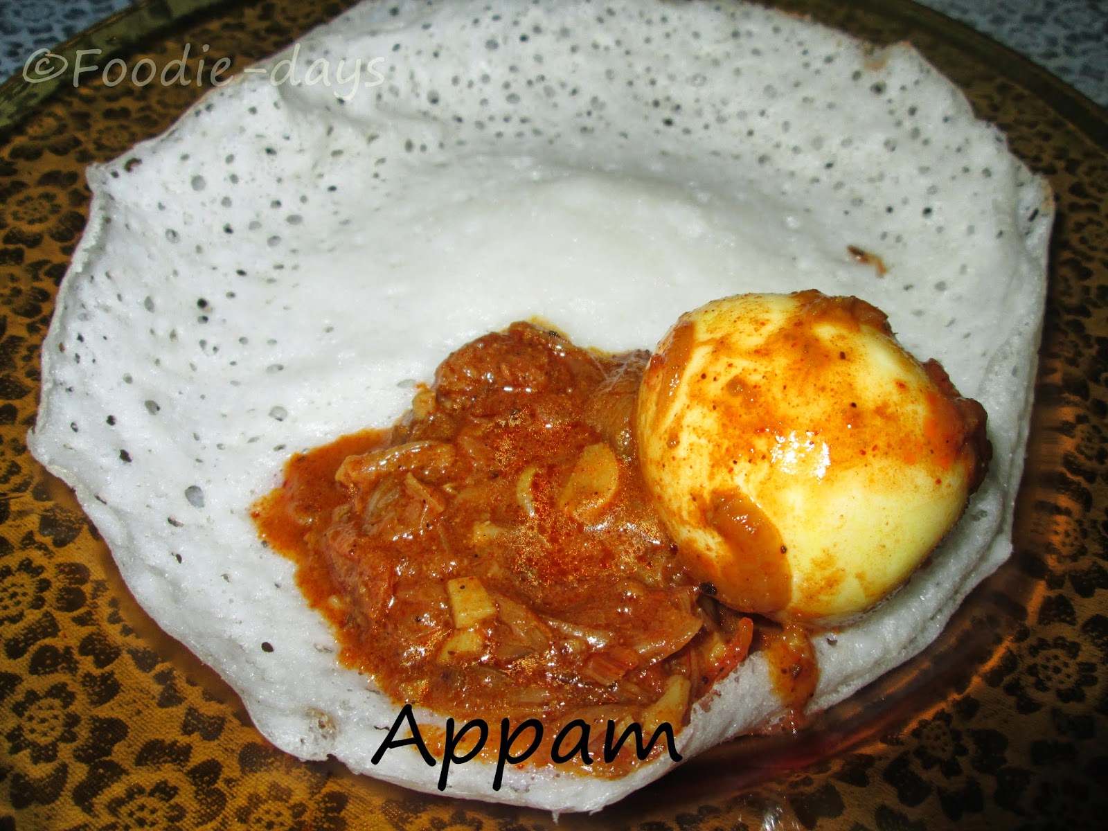 Kerala Appam | Vellayappam | Palappam.