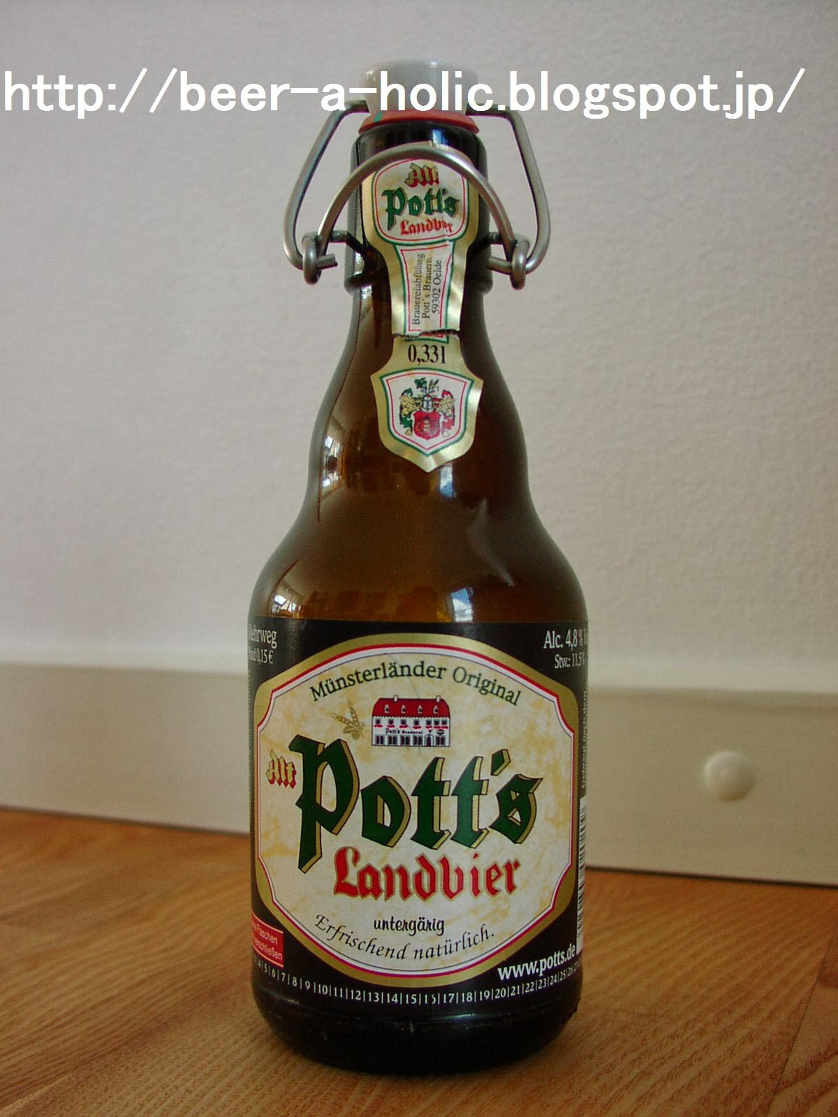 BEER-A-HOLIC: Alt Pott‘s Landbier from Germany