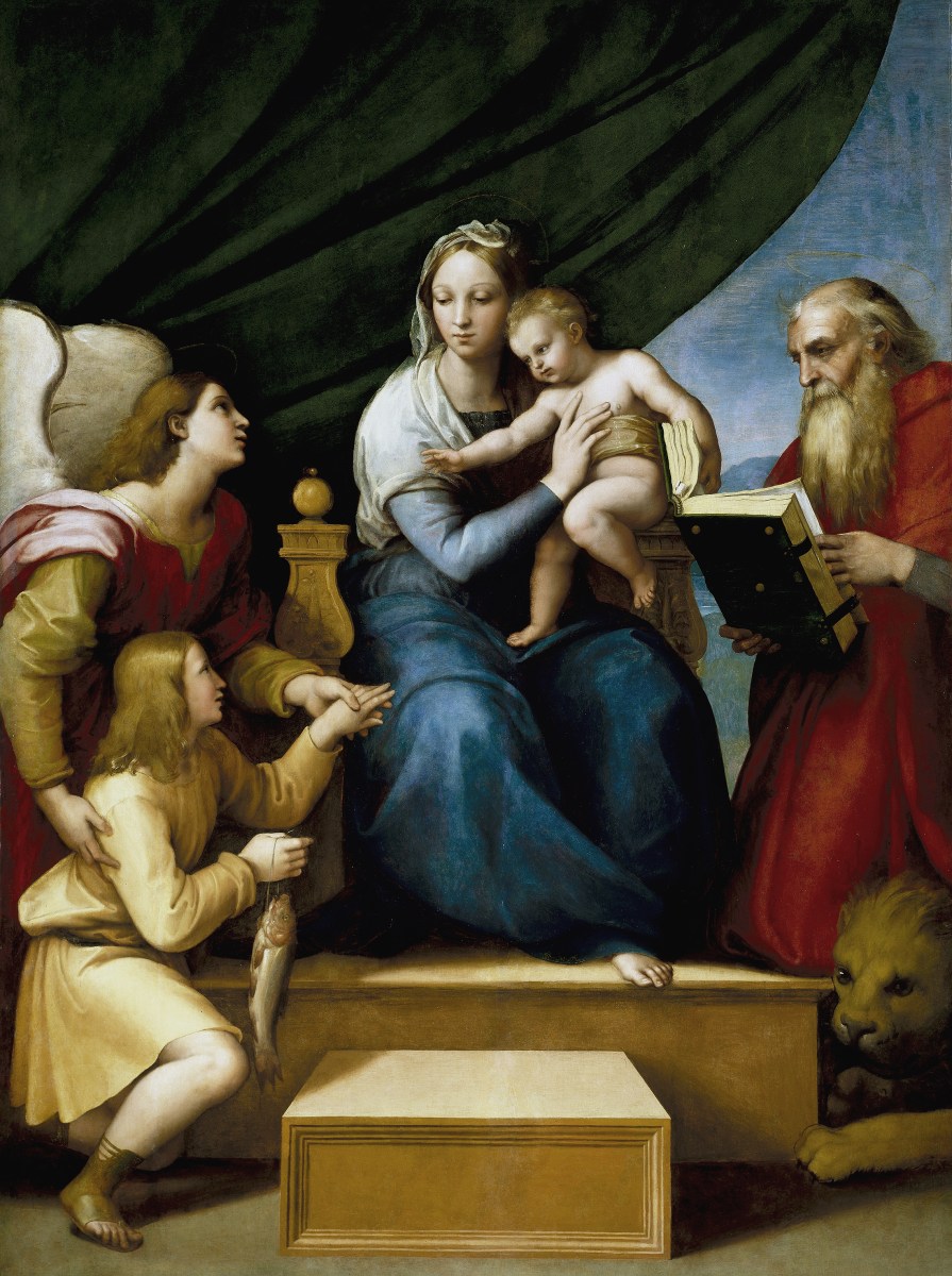 Three Pipe Problem: Raphael at the Prado: Madonna of the Rose