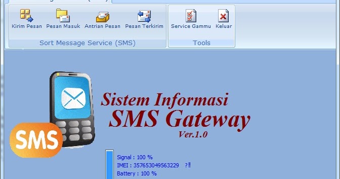 Sistem Informasi SMS Gateway | Gammu MySQL Direct VB6 | Gudang Sourcode Visual Basic Classic