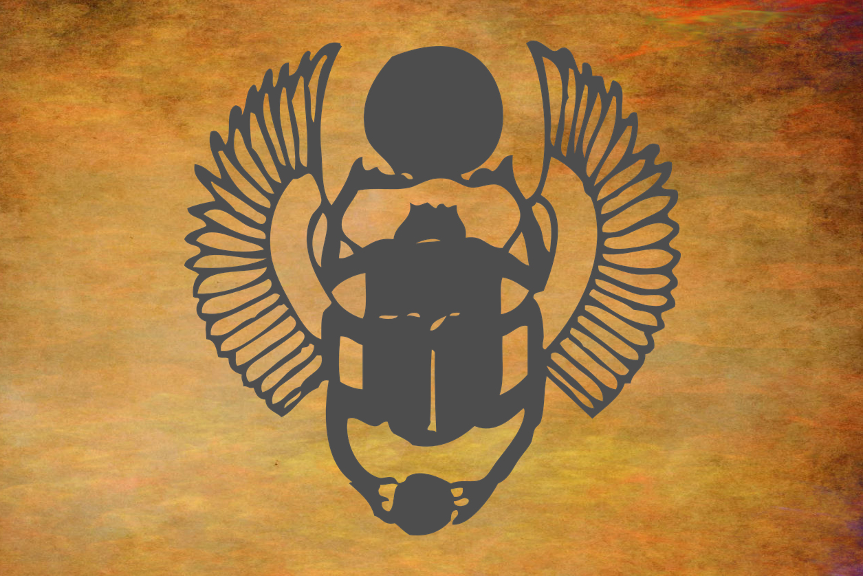 P'tit Scarabée ramène sa boulette: La symbolique de scarabée