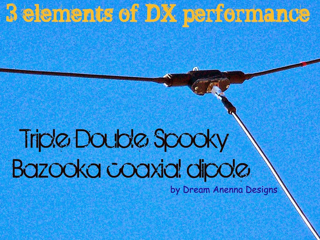 Dream Antenna Designs Blog: Trizooka Bazooka showing great promise as a ...