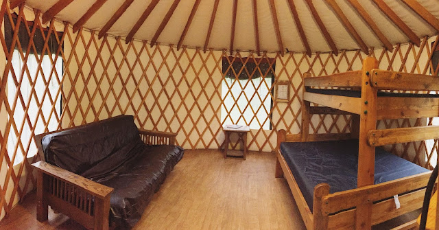 Doris the Explorist: Yurtastic Weekend at Seaquest