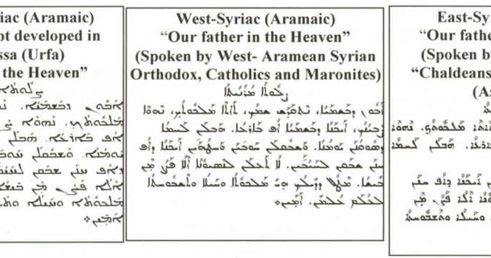Glyphika: Examples of Aramaic and Syriac writing
