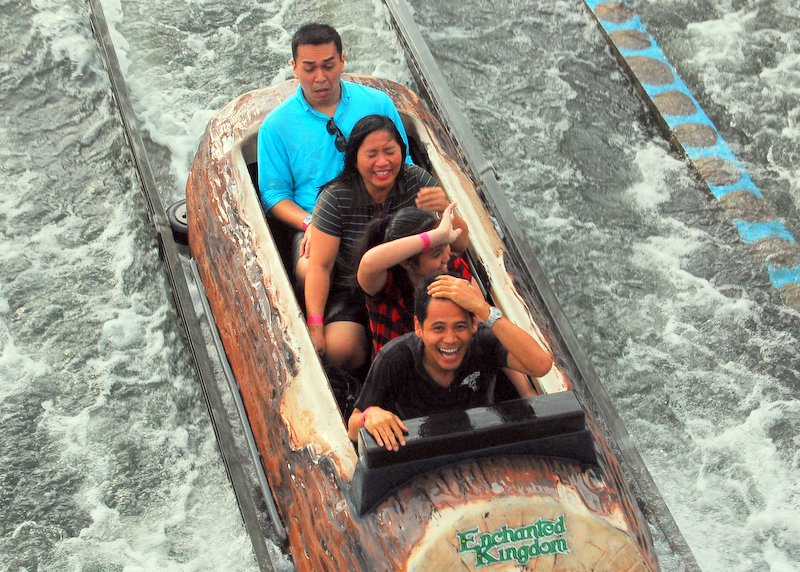 In Any Language: 2012-05-26-Enchanted Kingdom's Jungle Log Jam