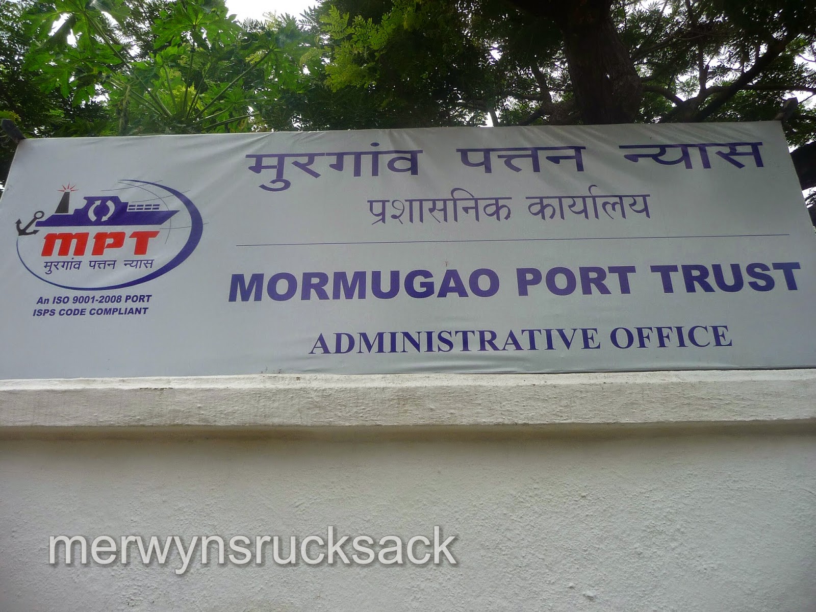 Goa - Mormugao Fort in Mormugao Port Trust in Vasco | The journey of a ...