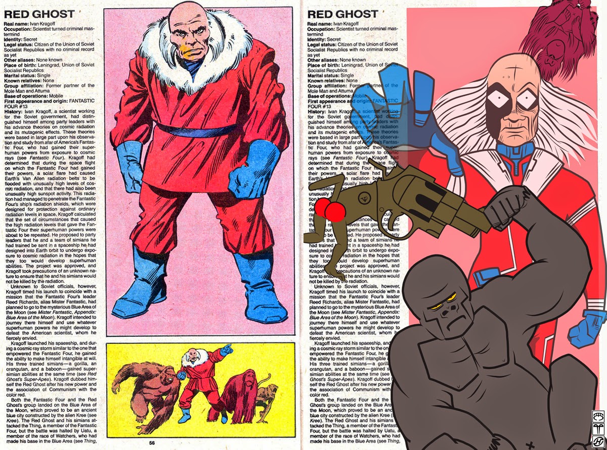 The Official Handbook to the Marvel Universe - REDUX Edition: RED GHOST ...