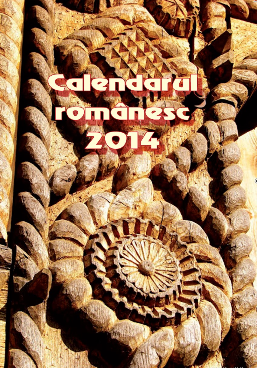 Calendarul românesc 2014