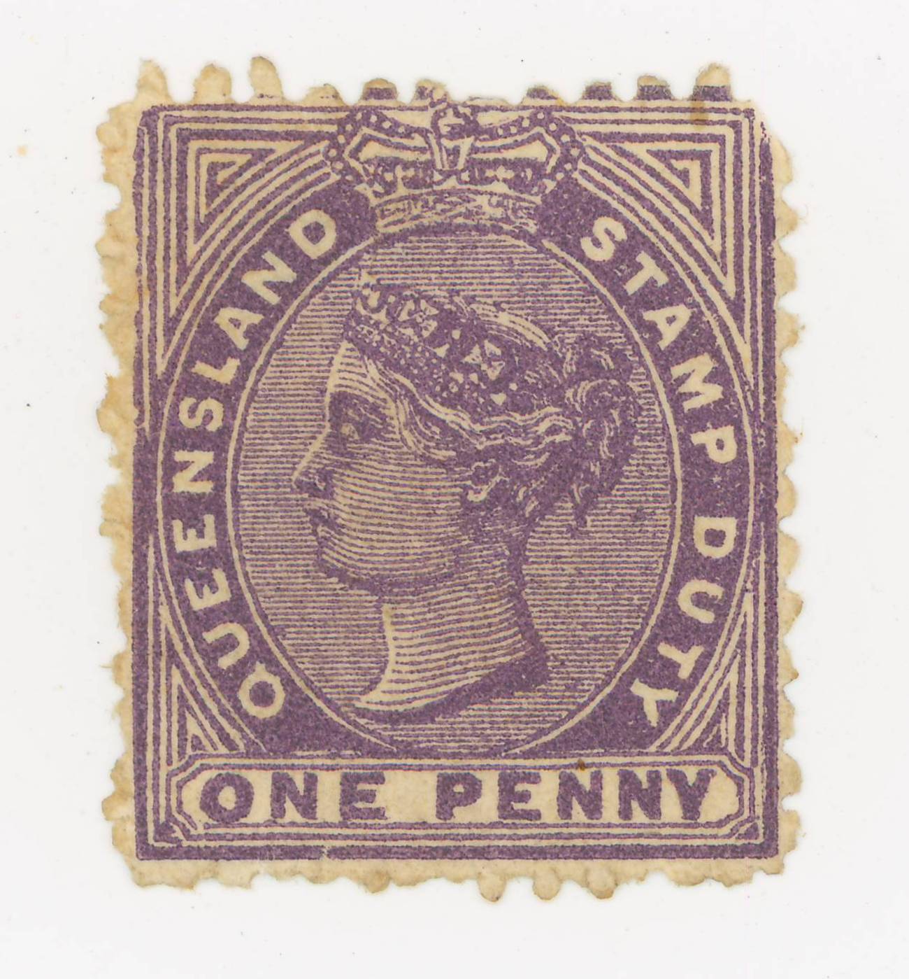 QUEENSLAND 1st SIDEFACE STAMPS 1878/9 by Dr Jeremy Hodes: Queensland 1d ...